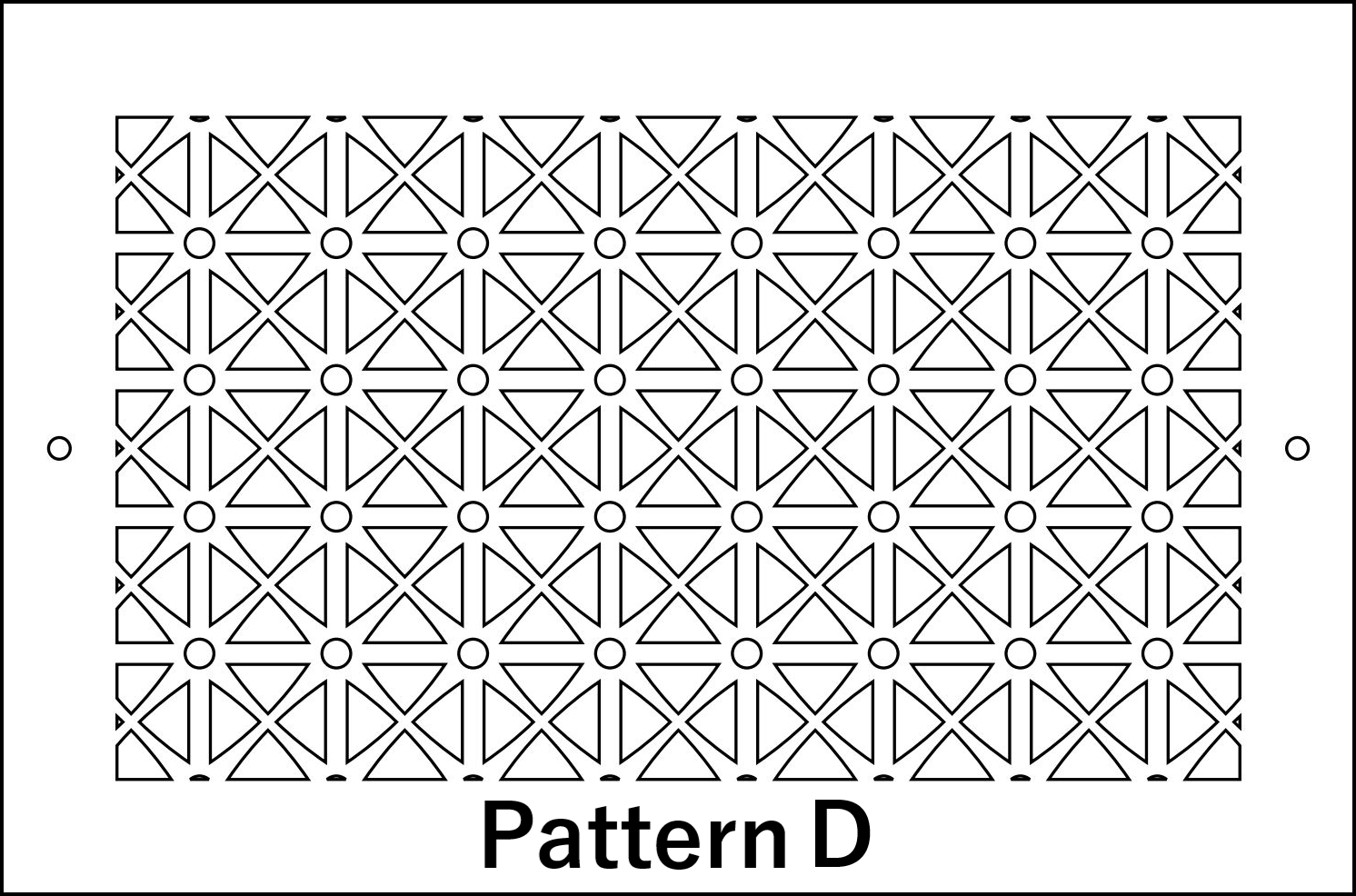 Pattern Cut Design D