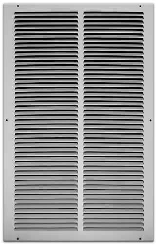 14 X 24 Stamped Steel Return Air Grille - White