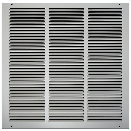 18 X 18 Stamped Steel Return Air Grille - White